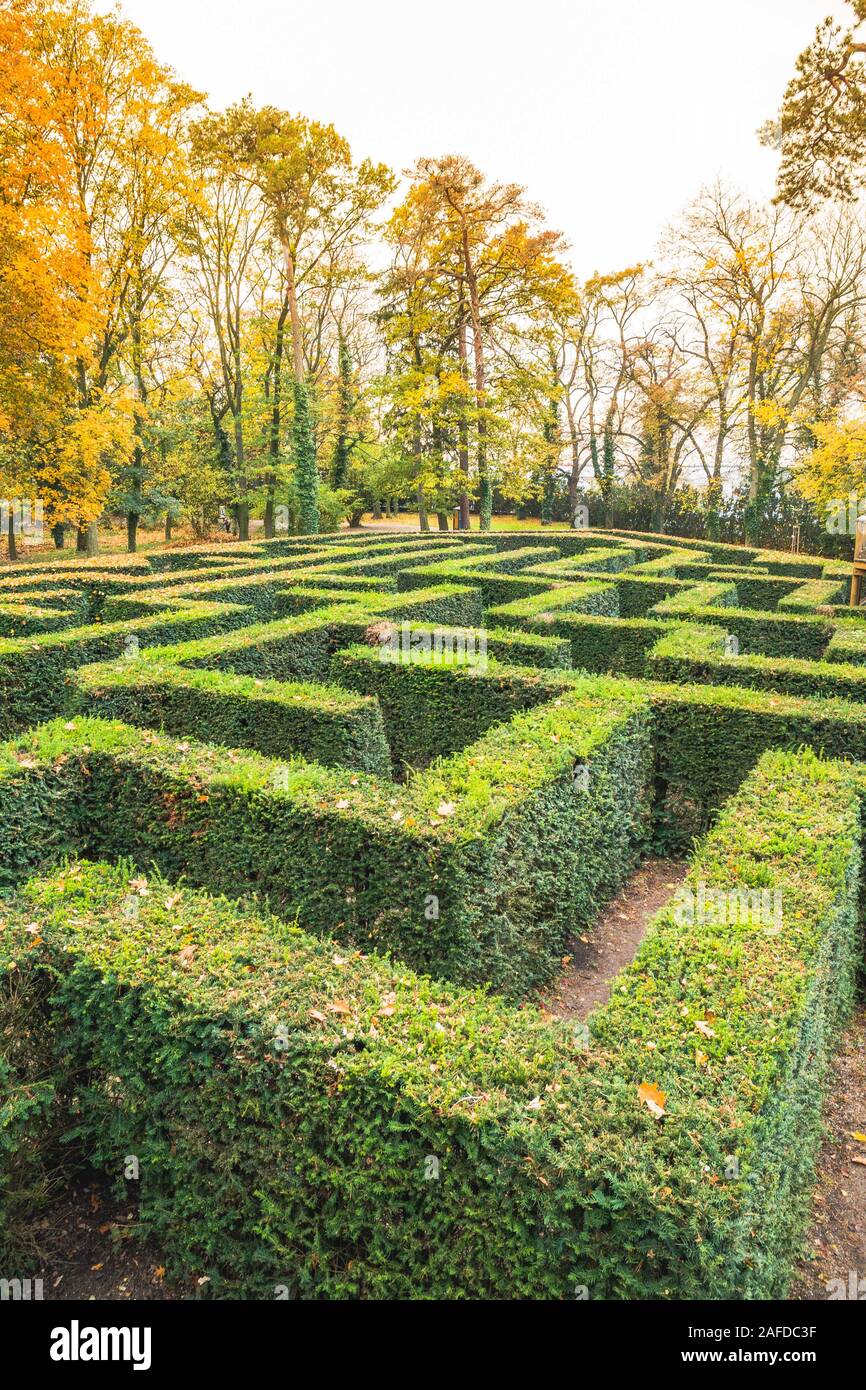 Labirinto giardino esterno immagini e fotografie stock ad alta ...