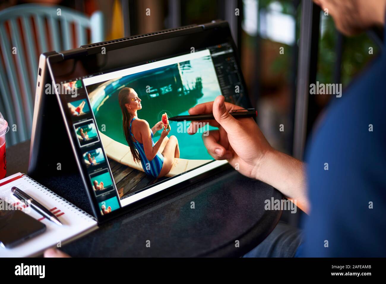 Software di modifica delle immagini immagini e fotografie stock ad alta ...