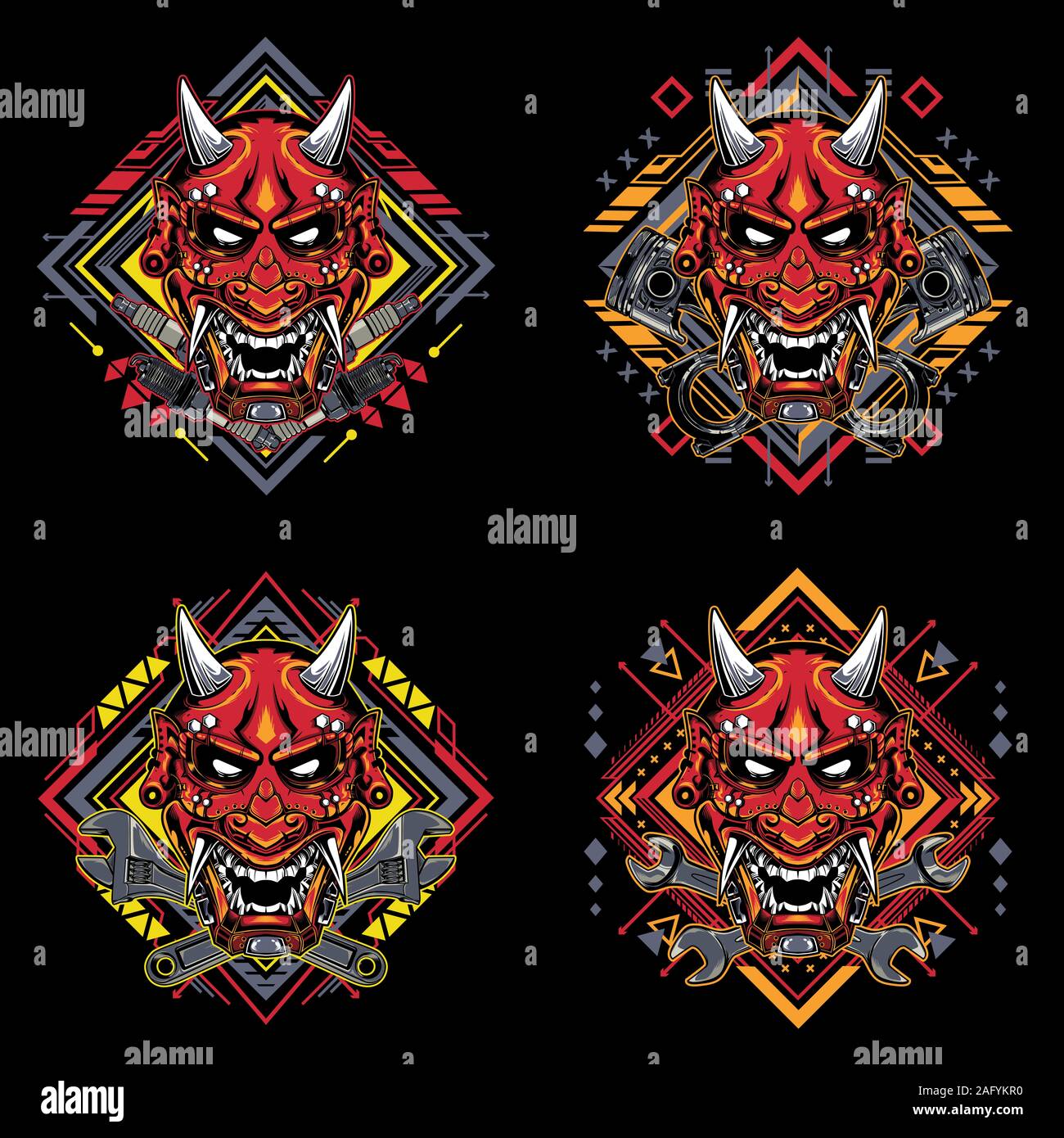 Demone Oni Immagini e Fotos Stock - Alamy