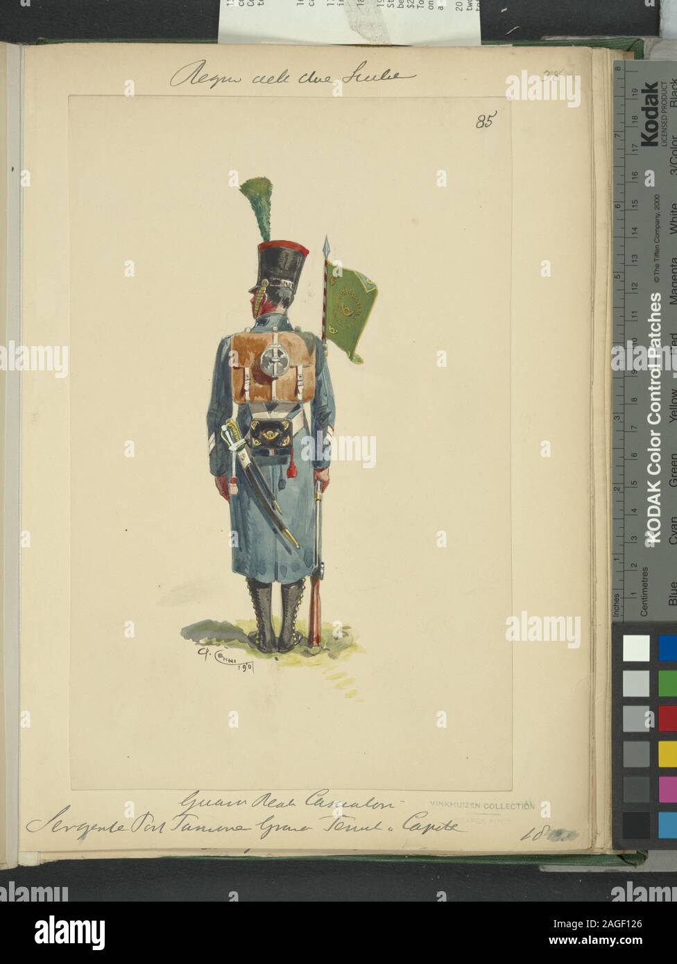 Italia soldato italiano. Regno delle Due Sicilie, 1815 [parte 8 ...