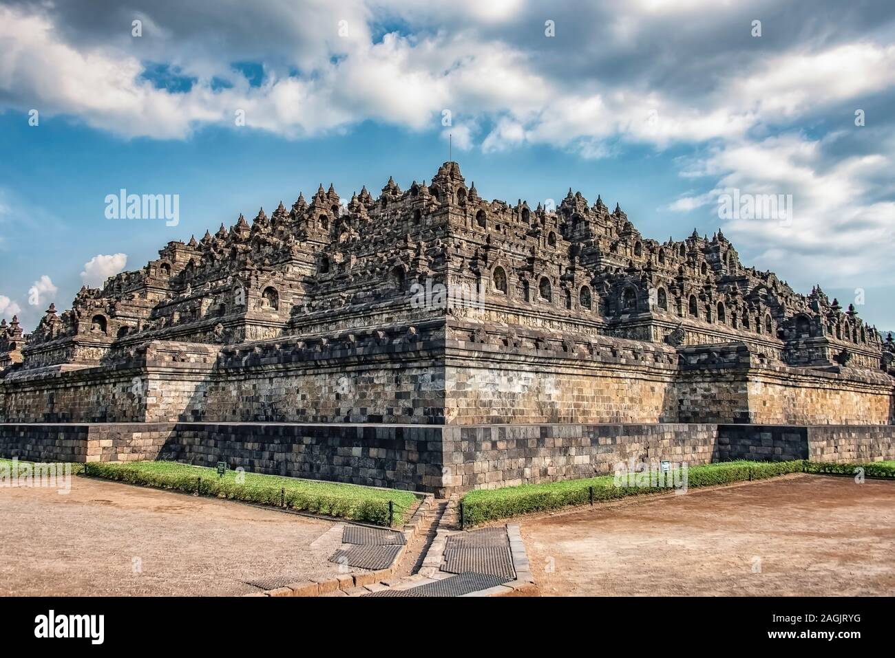 Visitare il tempio di borobudur Immagini e Fotos Stock - Alamy
