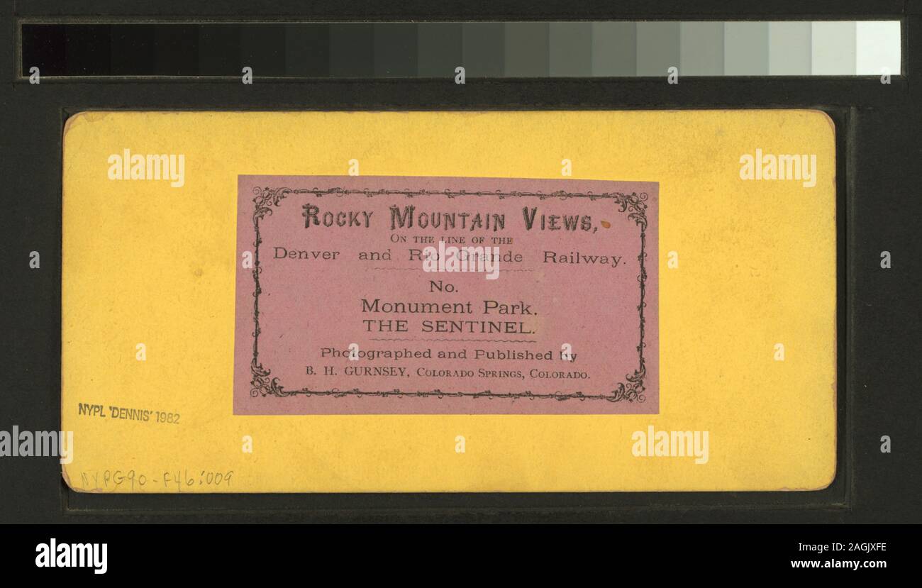 Il parco dei monumenti il monumento Sentinel Park. La Sentinella.; il ...