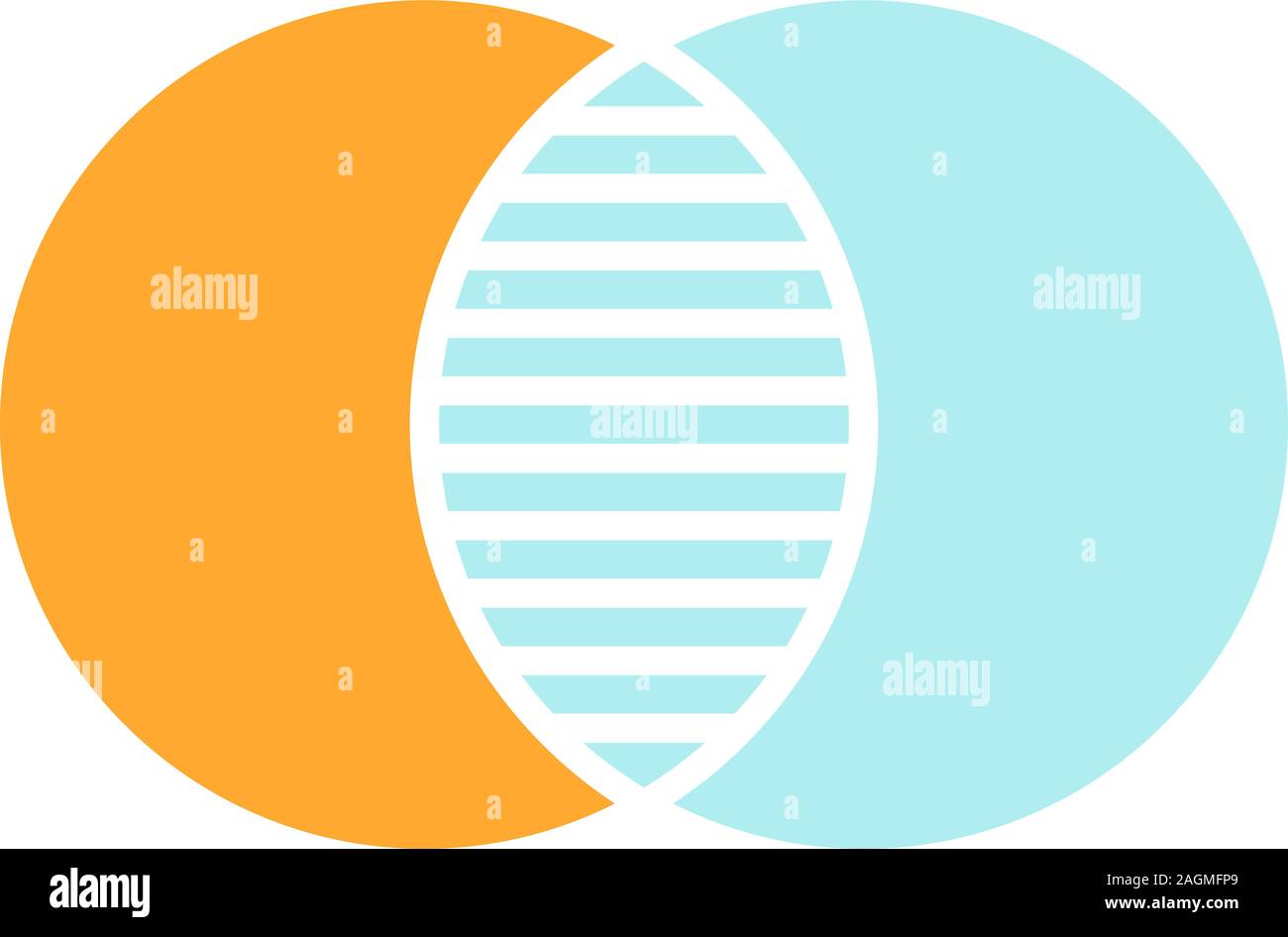 Icona del diagramma di venn immagini e fotografie stock ad alta ...