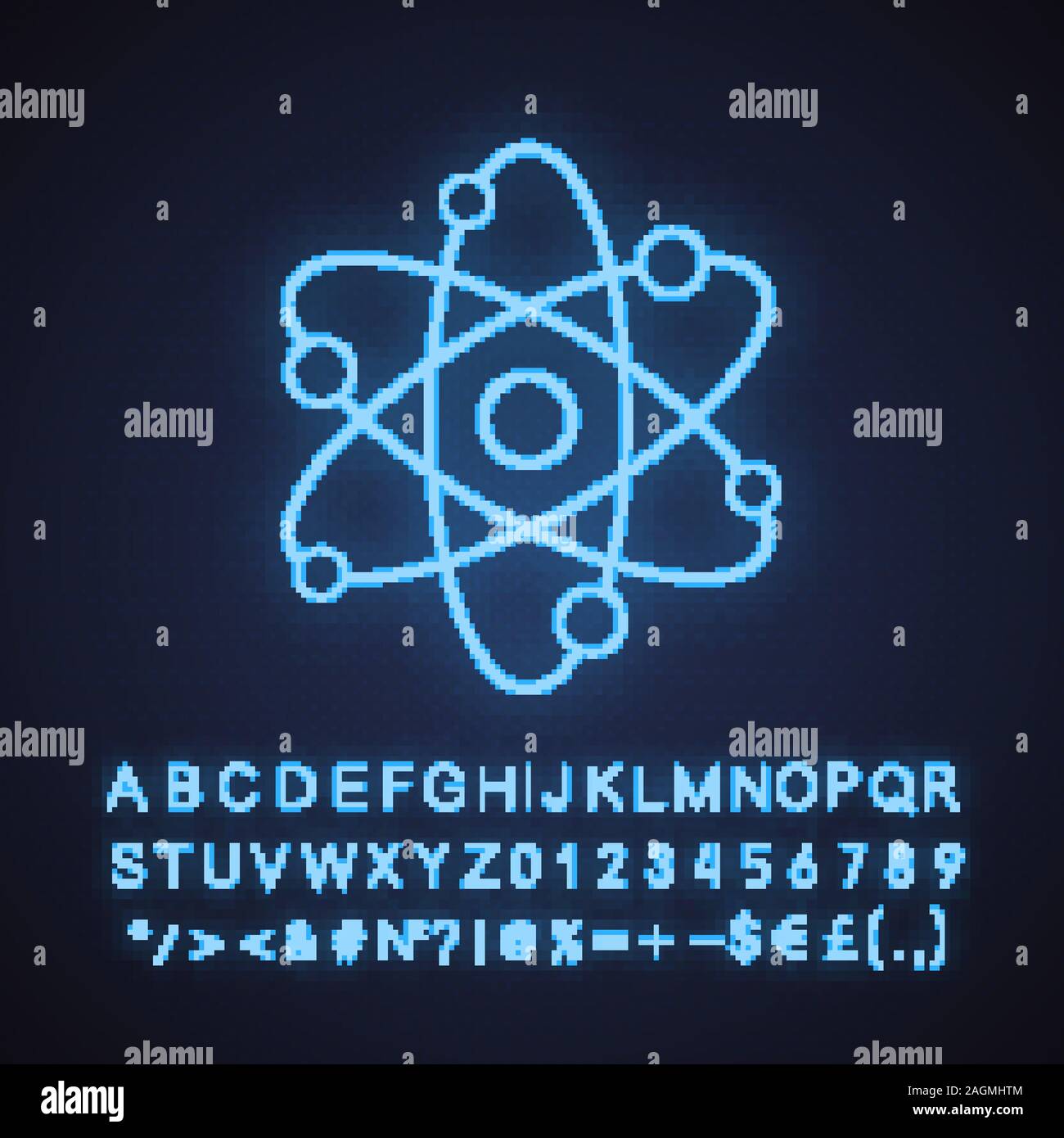 Neon atomic structure immagini e fotografie stock ad alta risoluzione ...