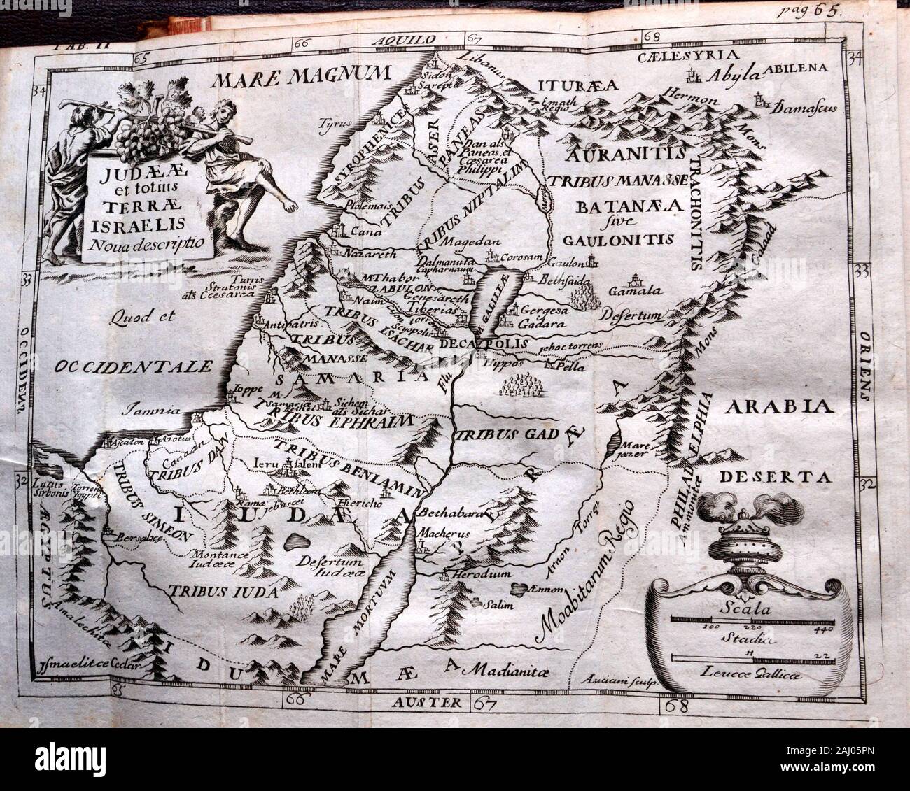 Giudea mappa antica immagini e fotografie stock ad alta risoluzione - Alamy