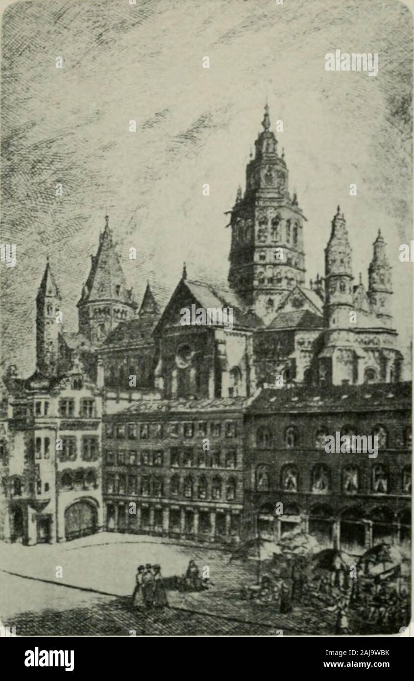 L'artigiano . Tivo viste del th? Cattedrale di San Pietro e di San ...