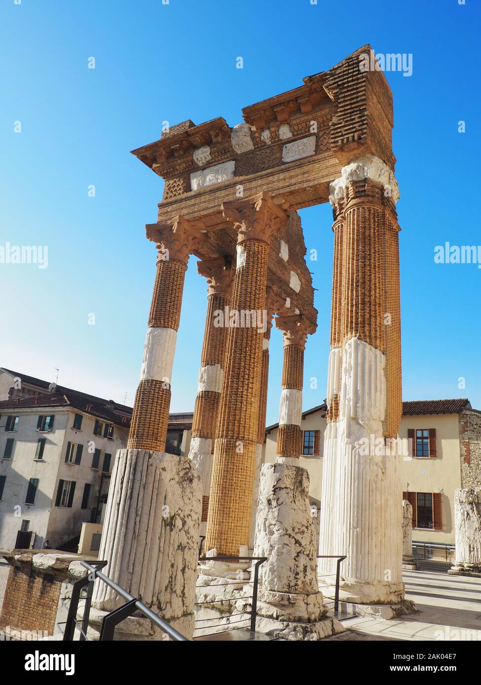 Il capitolium e il foro romano a brescia italia immagini e fotografie ...
