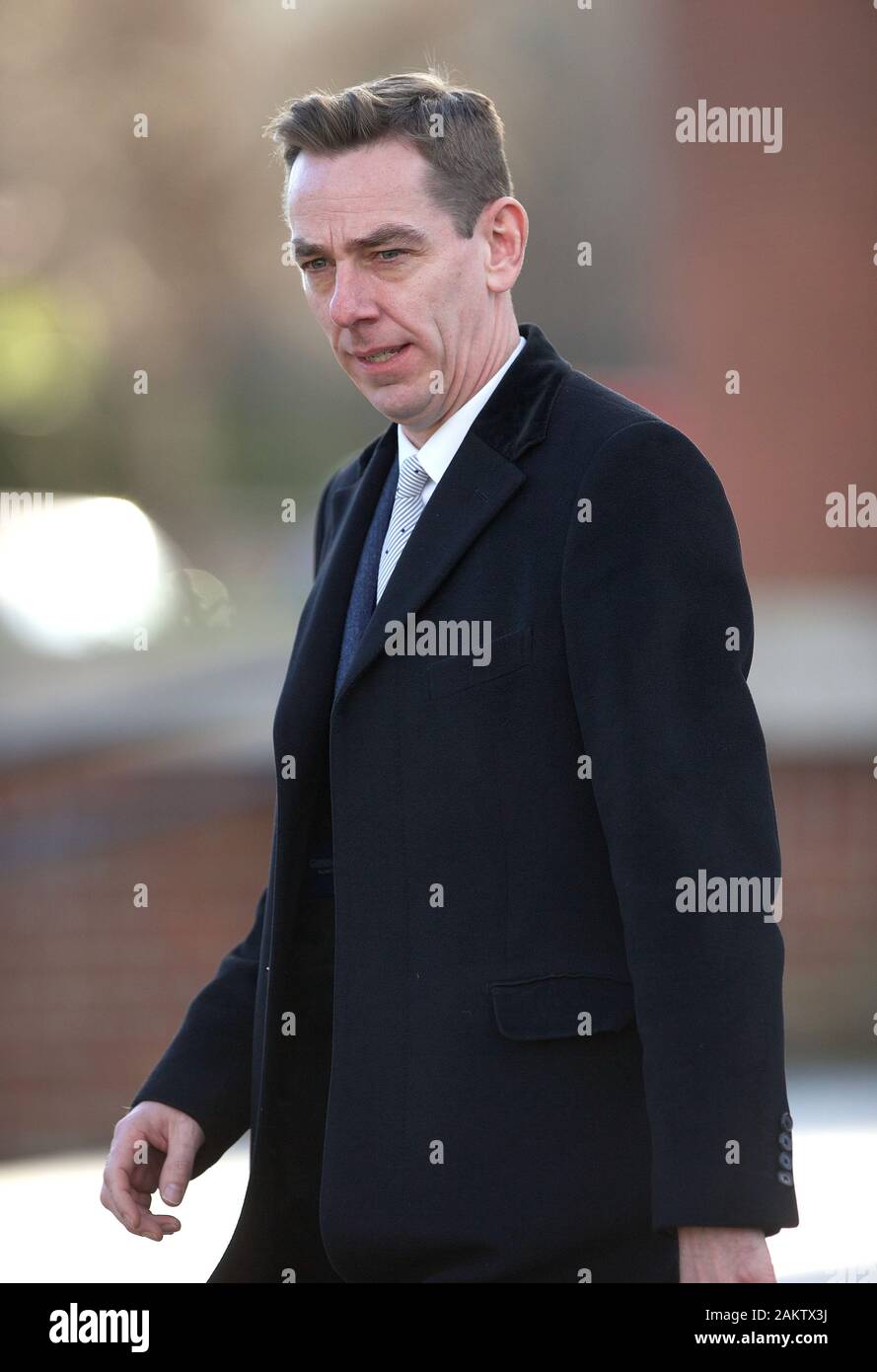 Rte presenter ryan tubridy funeral broadcaster immagini e fotografie ...
