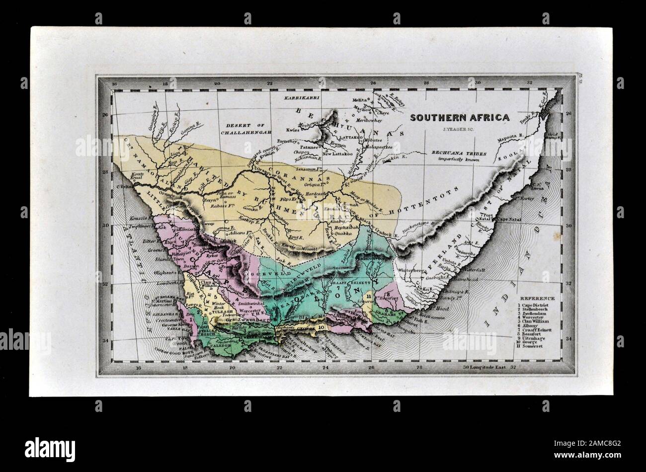 Cape of good hope map immagini e fotografie stock ad alta risoluzione ...