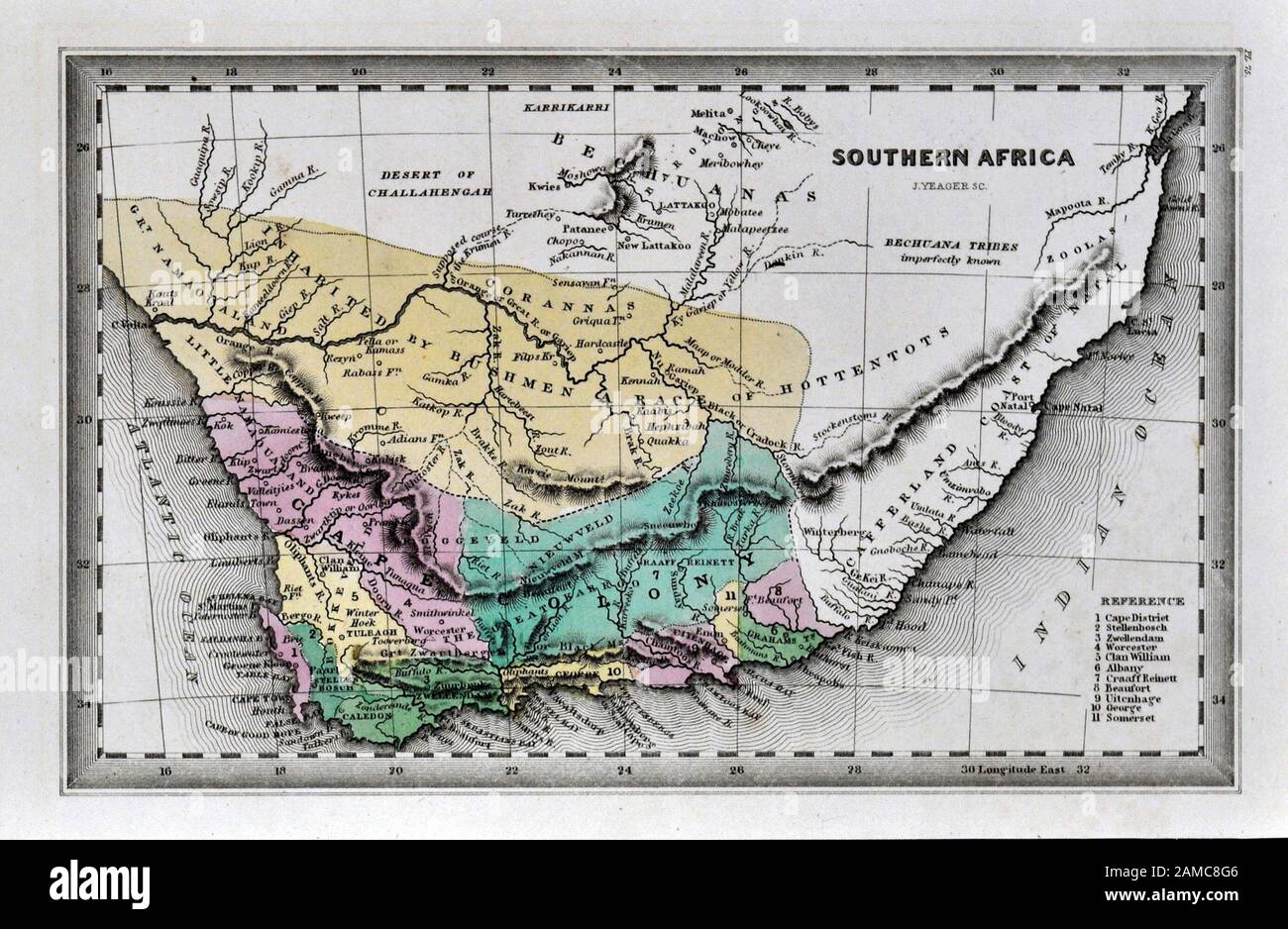 Cape of good hope map immagini e fotografie stock ad alta risoluzione ...