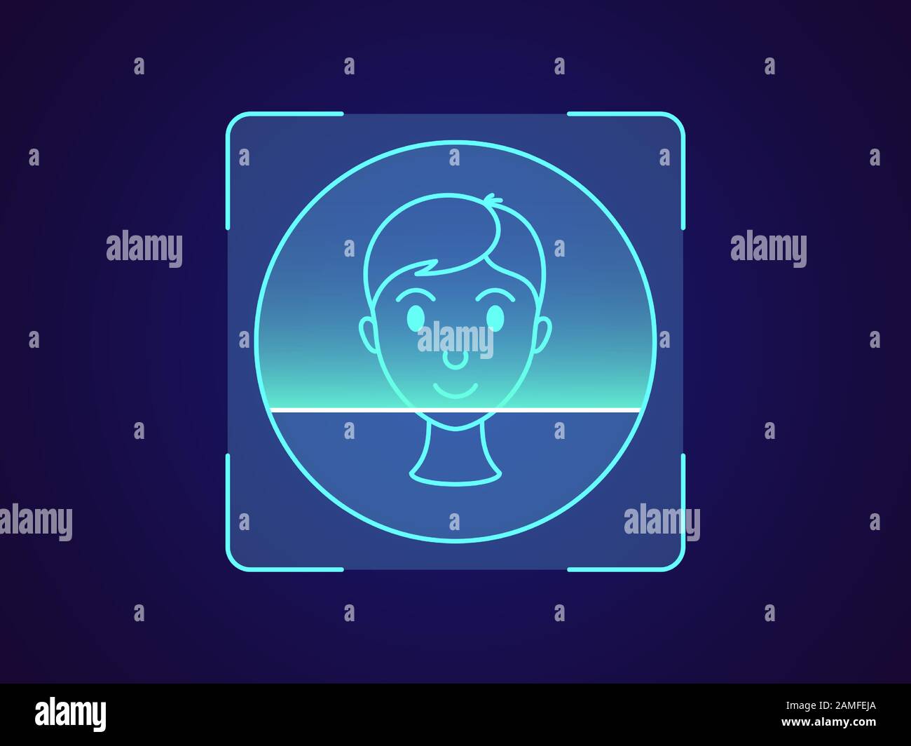 Identificazione automatica Immagini Vettoriali Stock - Alamy