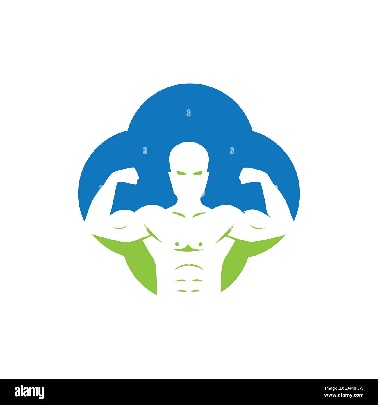 Logo arte bodybuilding immagini e fotografie stock ad alta risoluzione ...