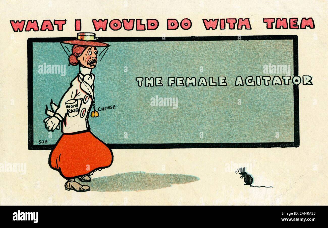 Suffragette cartoon immagini e fotografie stock ad alta risoluzione - Alamy