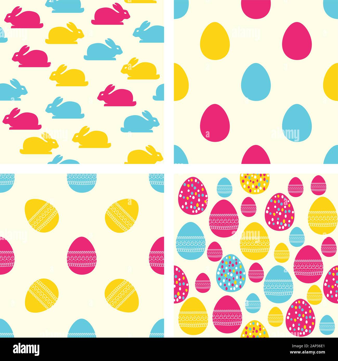 Modelli di pasqua Immagini Vettoriali Stock - Alamy