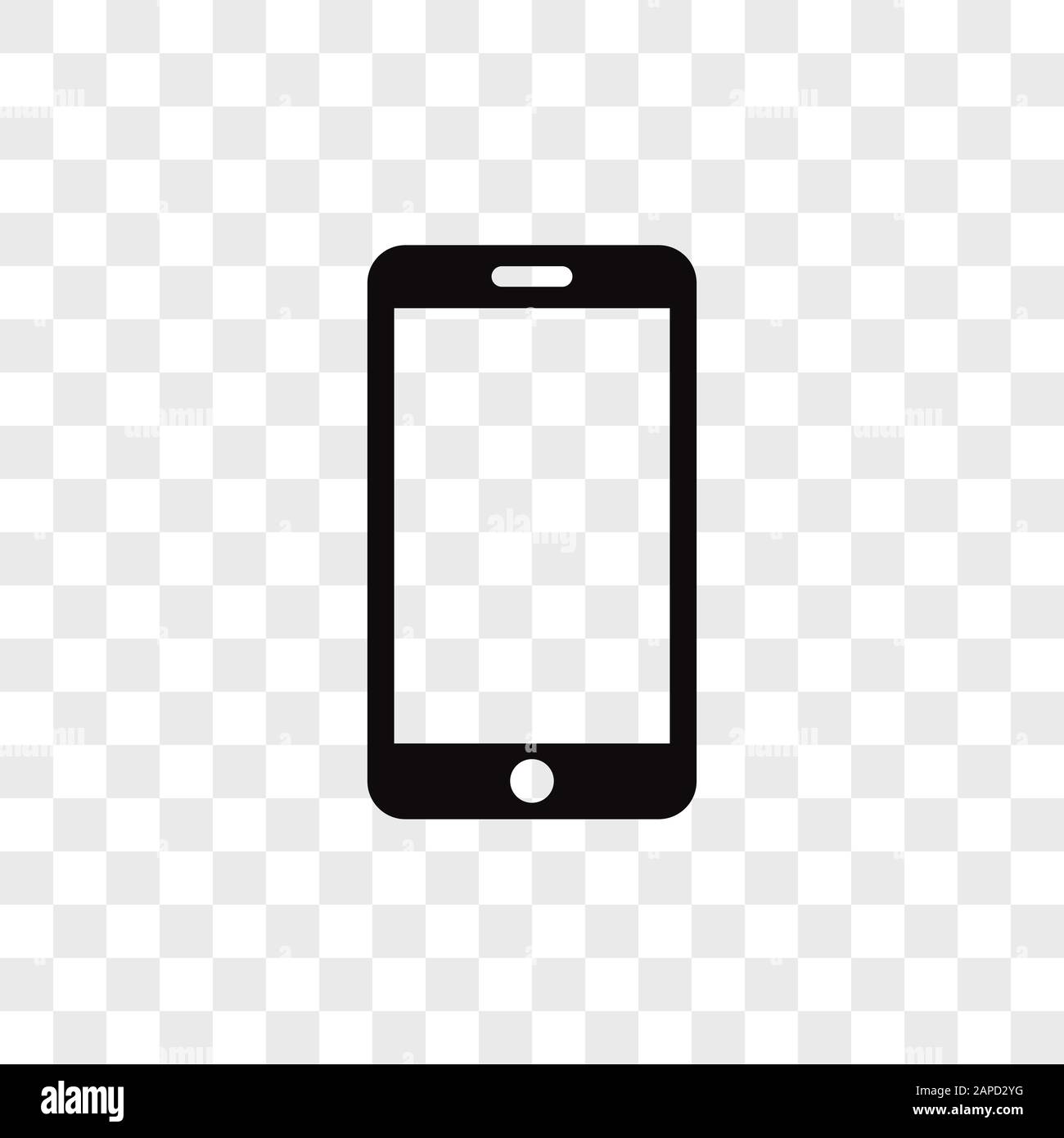 Icona vettore smartphone, simbolo del telefono cellulare in stile ...