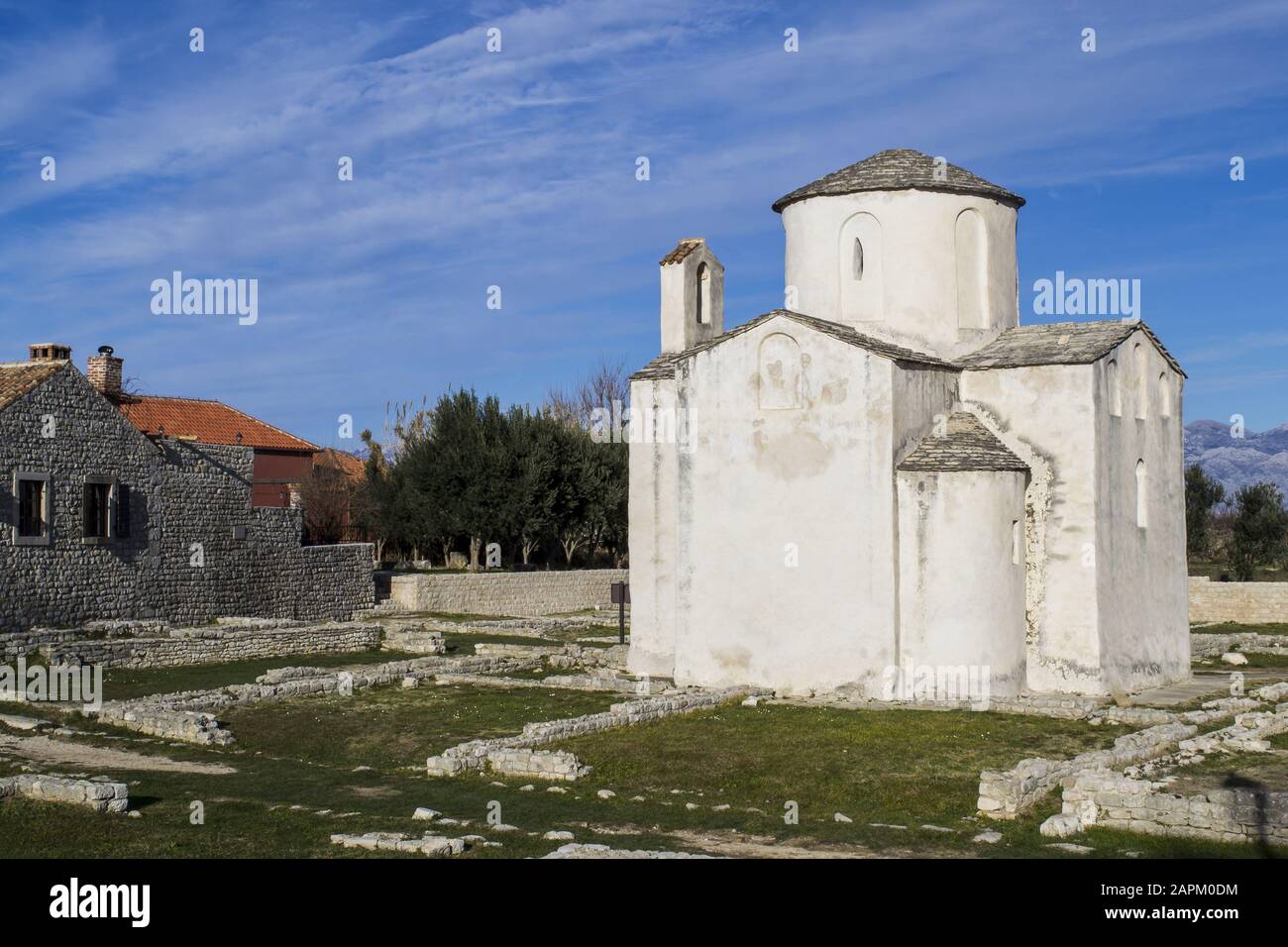 Chiesa cattolica pre romanica nin croazia immagini e fotografie stock ...