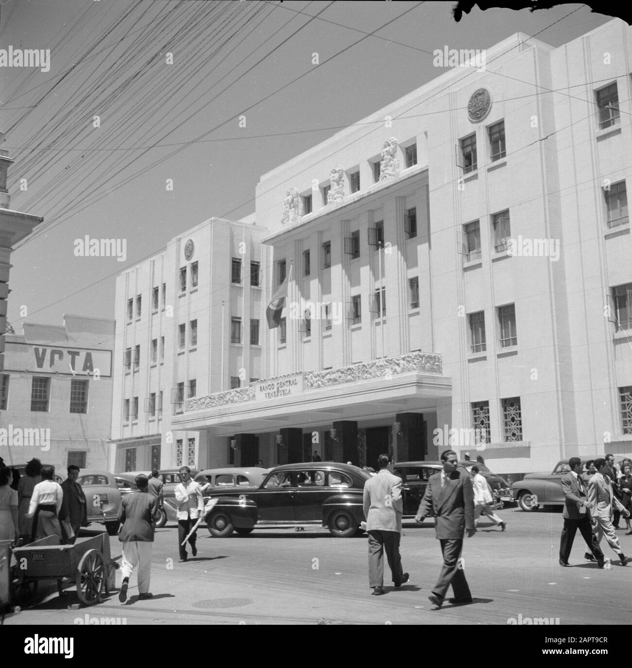 Banco centrale de venezuela Foto e Immagini Stock in Bianco e Nero - Alamy