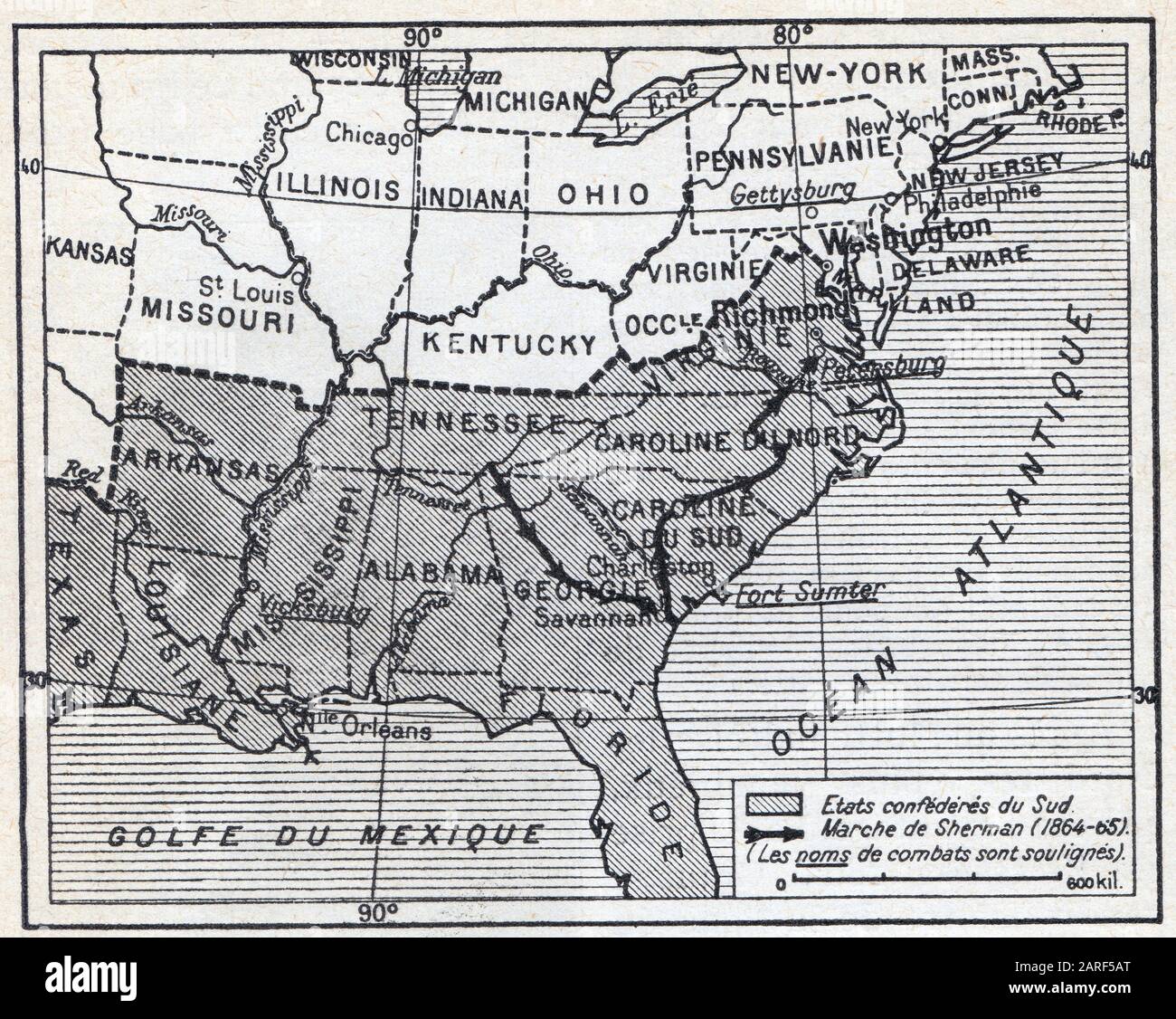 Guerre de secession immagini e fotografie stock ad alta risoluzione - Alamy