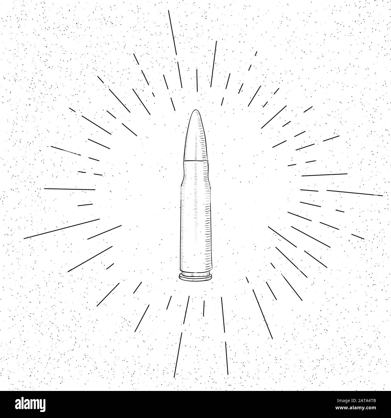 Disegno dell'arma da fuoco Immagini Vettoriali Stock - Alamy