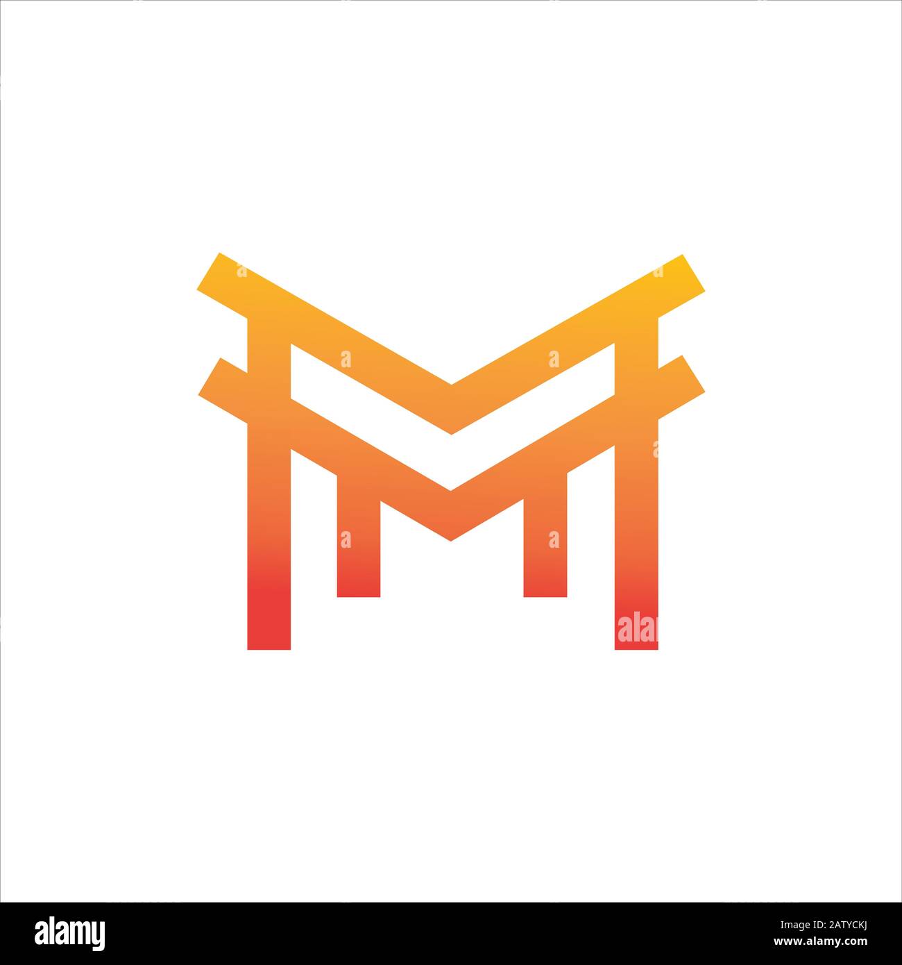 M logo Immagini Vettoriali Stock - Alamy