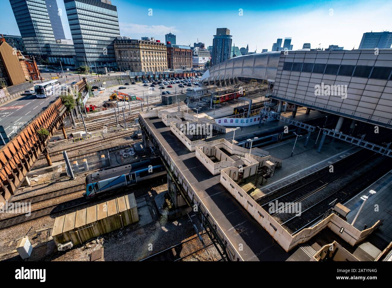 Skyline di manchester inghilterra immagini e fotografie stock ad alta ...