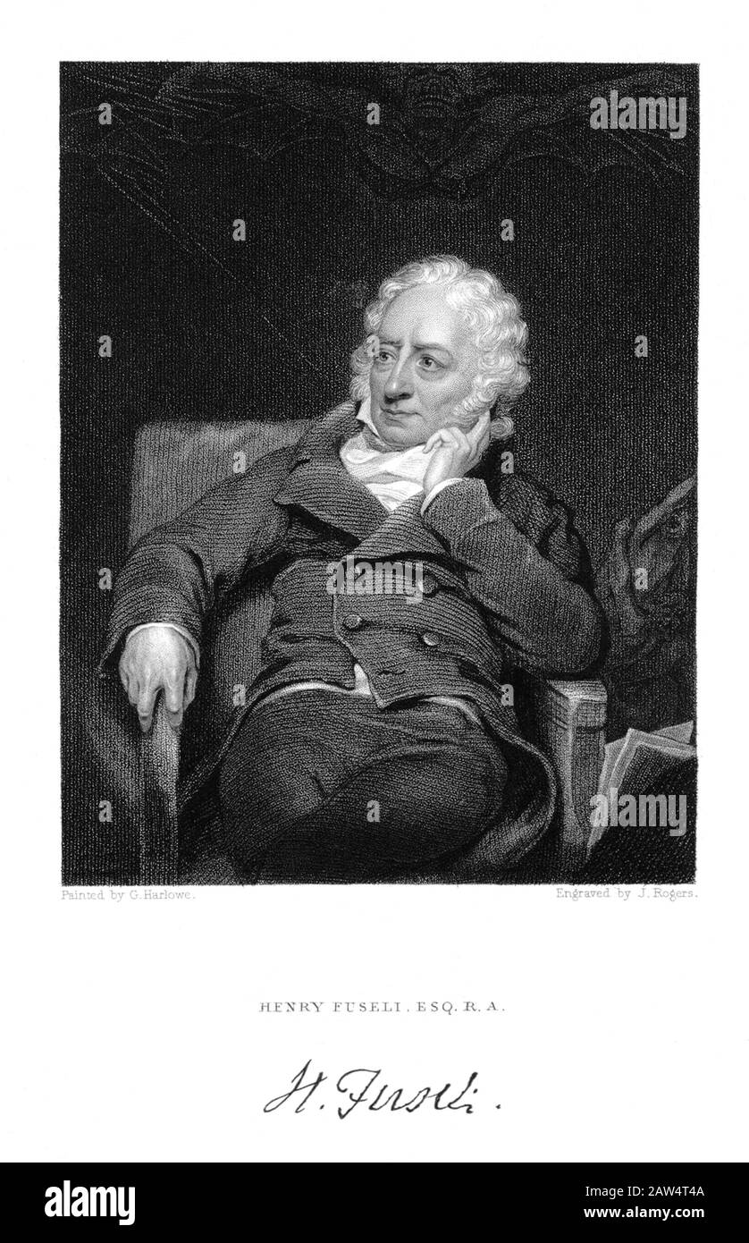 1795 ca , GRAN BRETAGNA: Il disegnatore svizzero, scrittore d'arte e ...