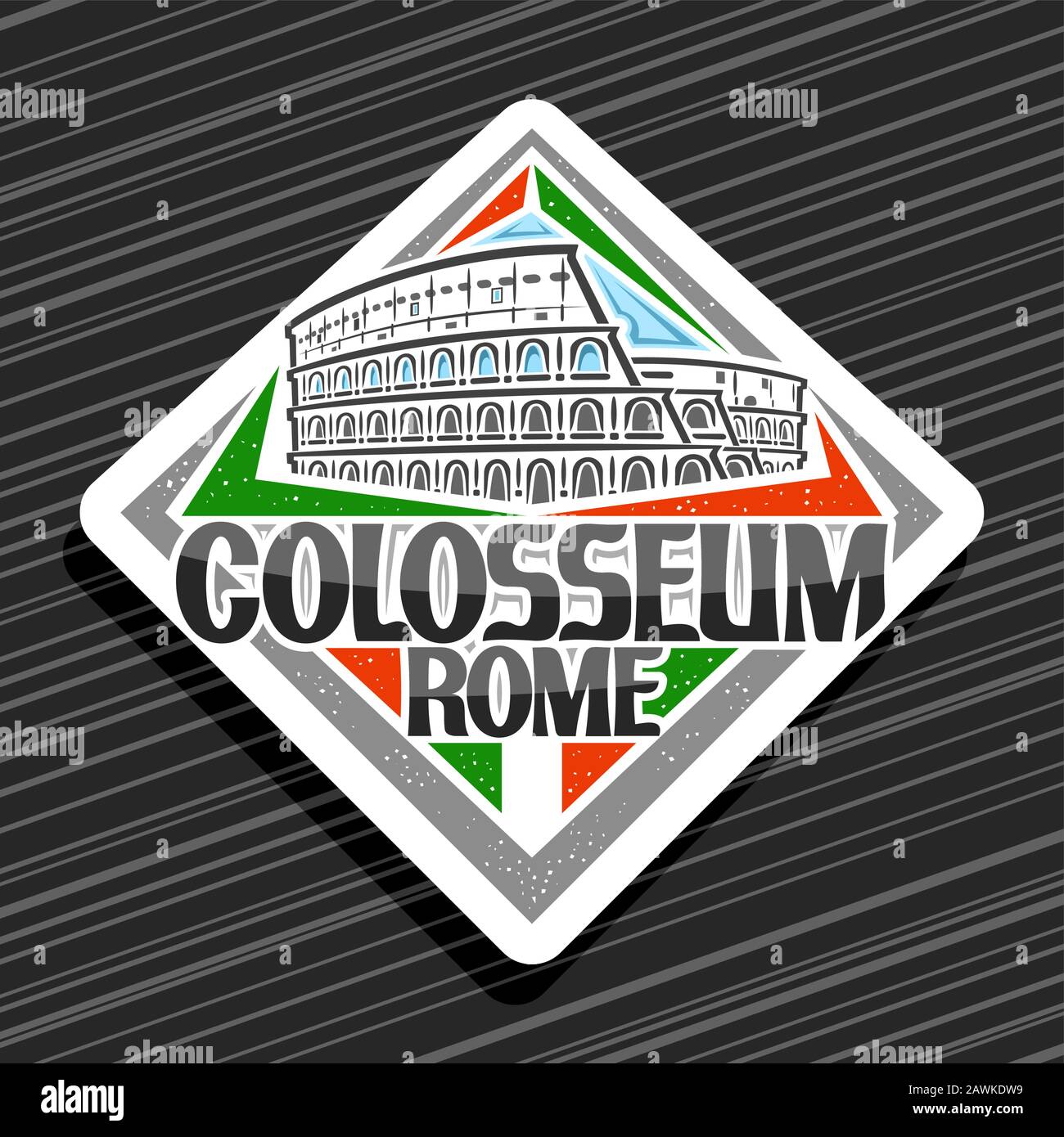 Logo colosseo roma immagini e fotografie stock ad alta risoluzione - Alamy