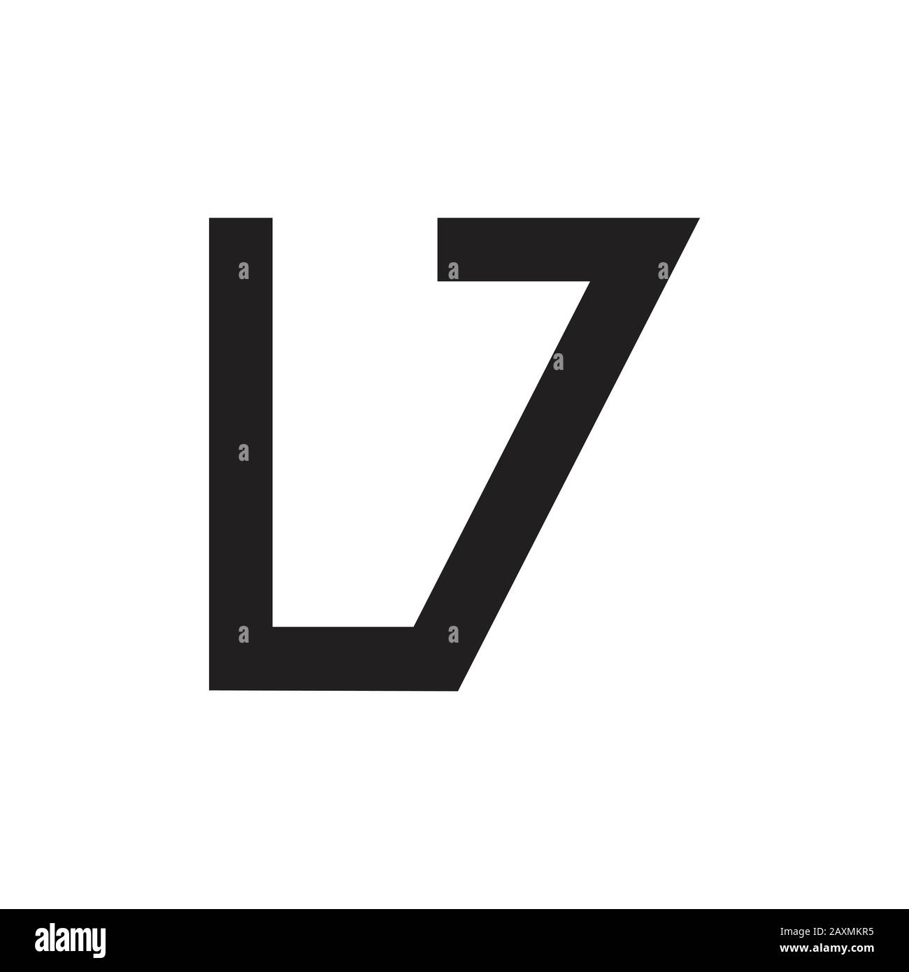 Logo l7 Immagini Vettoriali Stock - Alamy