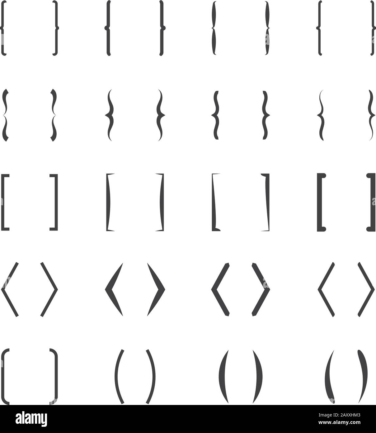 Sfondo di parentesi graffa immagini e fotografie stock ad alta ...