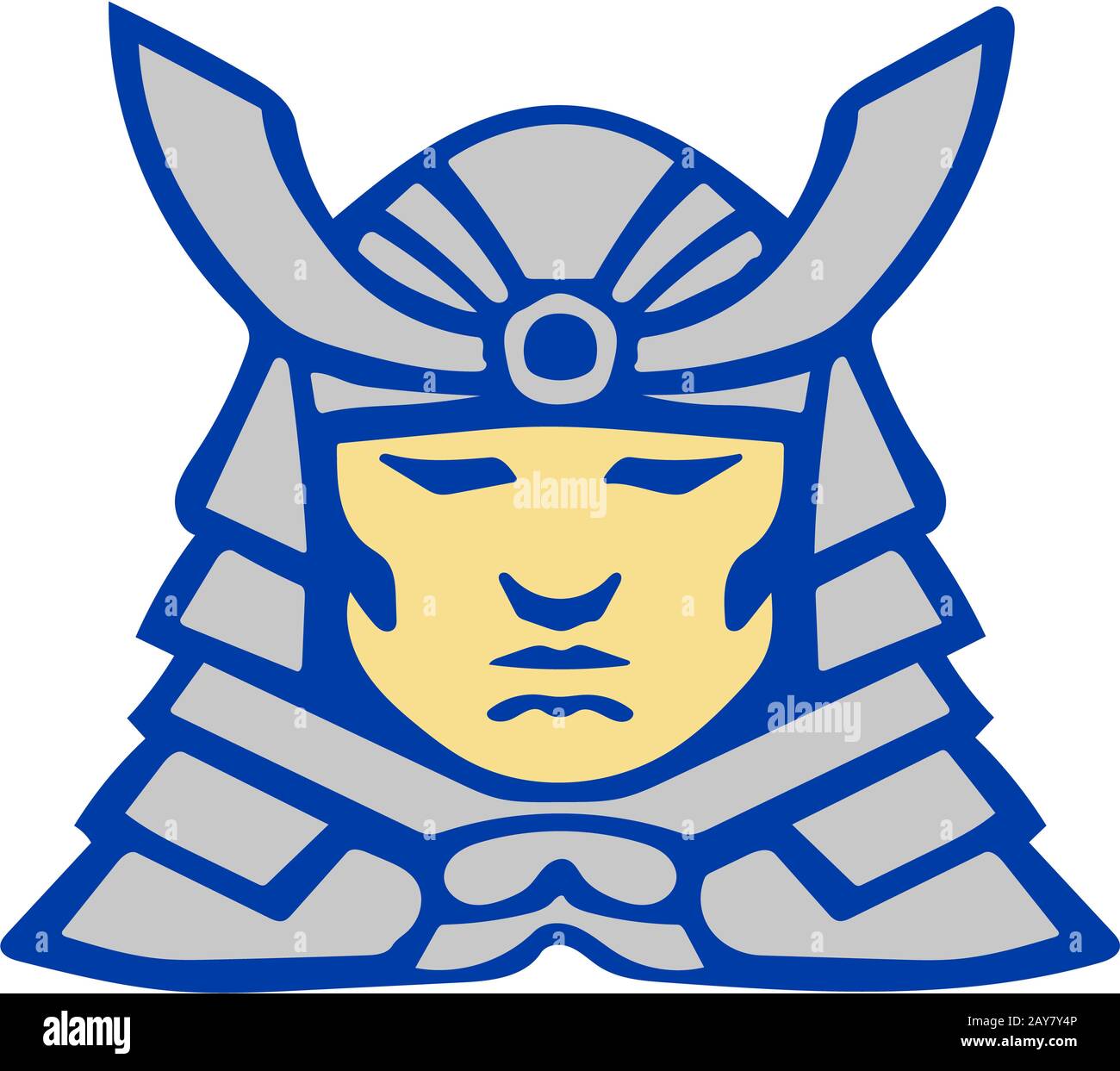 Testa di samurai immagini e fotografie stock ad alta risoluzione - Alamy