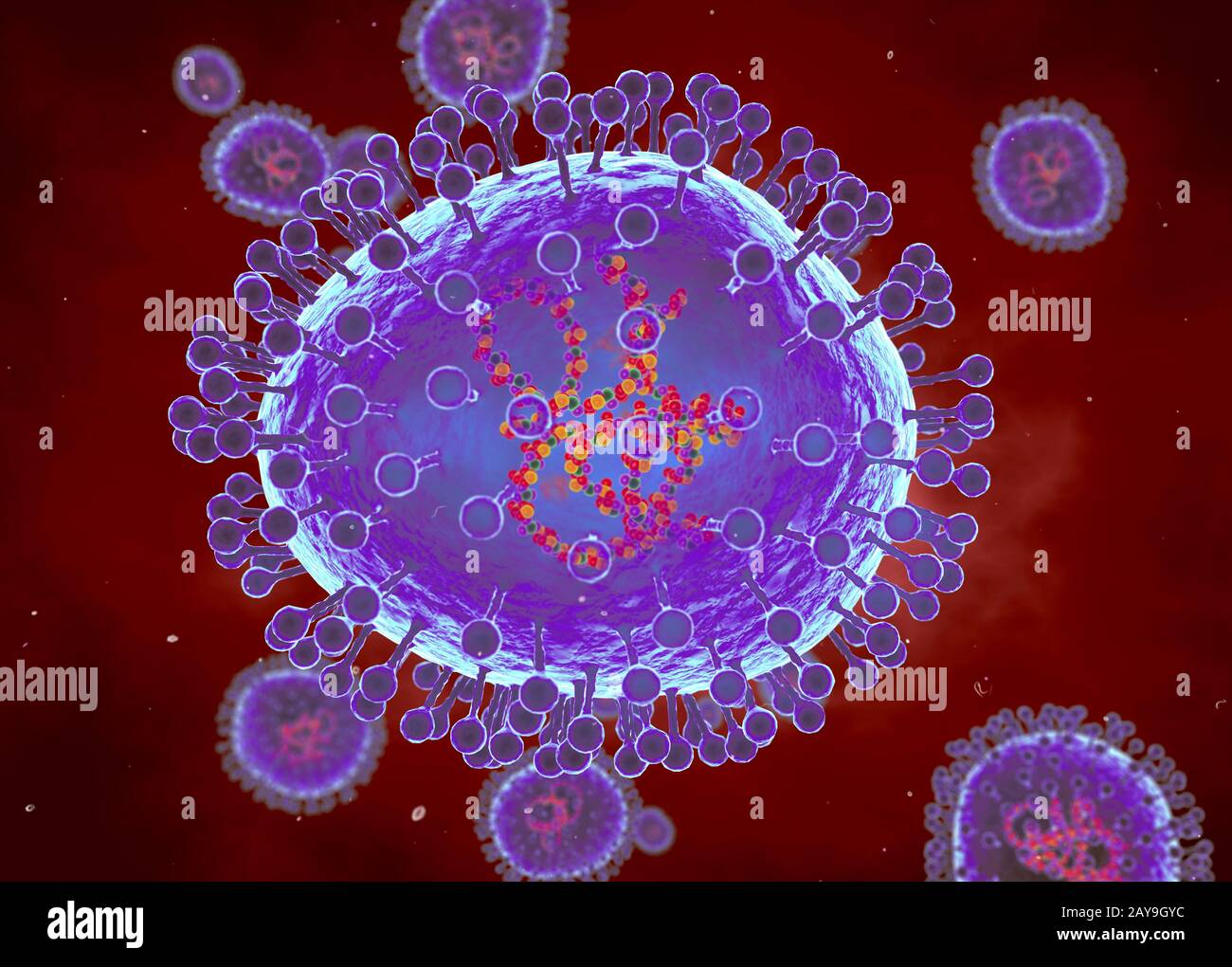 Virus respiratorio umano immagini e fotografie stock ad alta ...
