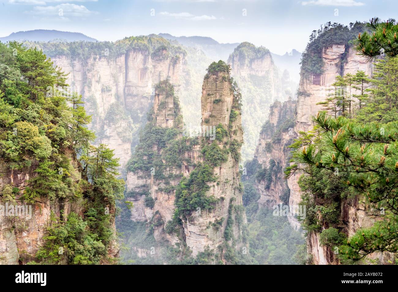 Montagne tianzi immagini e fotografie stock ad alta risoluzione - Alamy