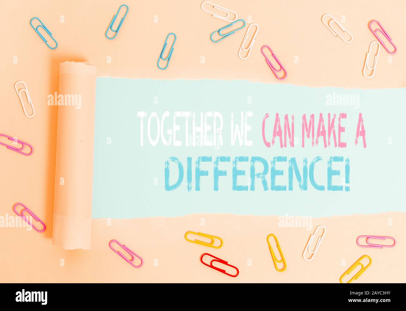 Fai la differenza immagini e fotografie stock ad alta risoluzione - Alamy