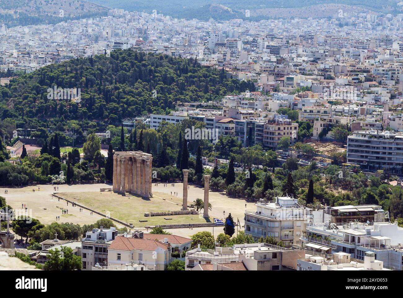 Tempio di zeus olimpico di atene immagini e fotografie stock ad alta ...