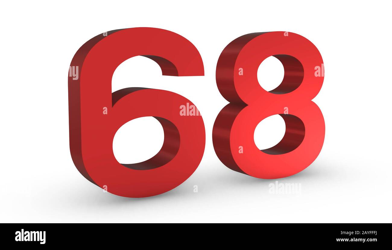 3d numero 68 immagini e fotografie stock ad alta risoluzione - Alamy