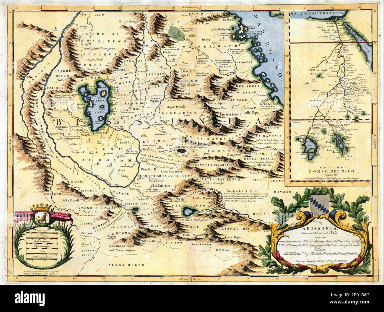 Mappa del fiume nilo mappa immagini e fotografie stock ad alta ...