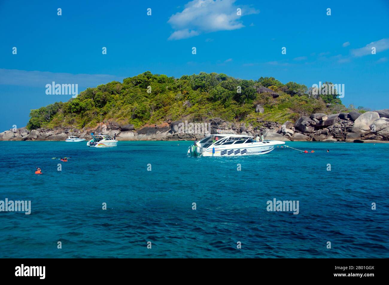 Thailandia: Snorkeling, Isola 5, Isole Similan. Le isole Similan si ...