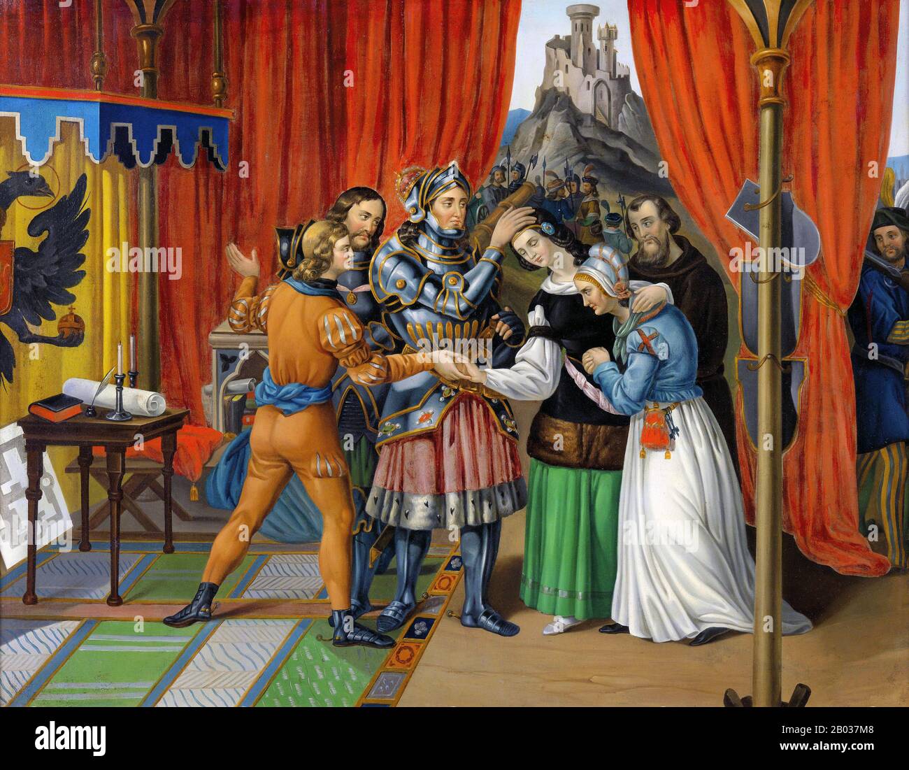 Federico ii era un santo imperatore romano immagini e fotografie stock ...