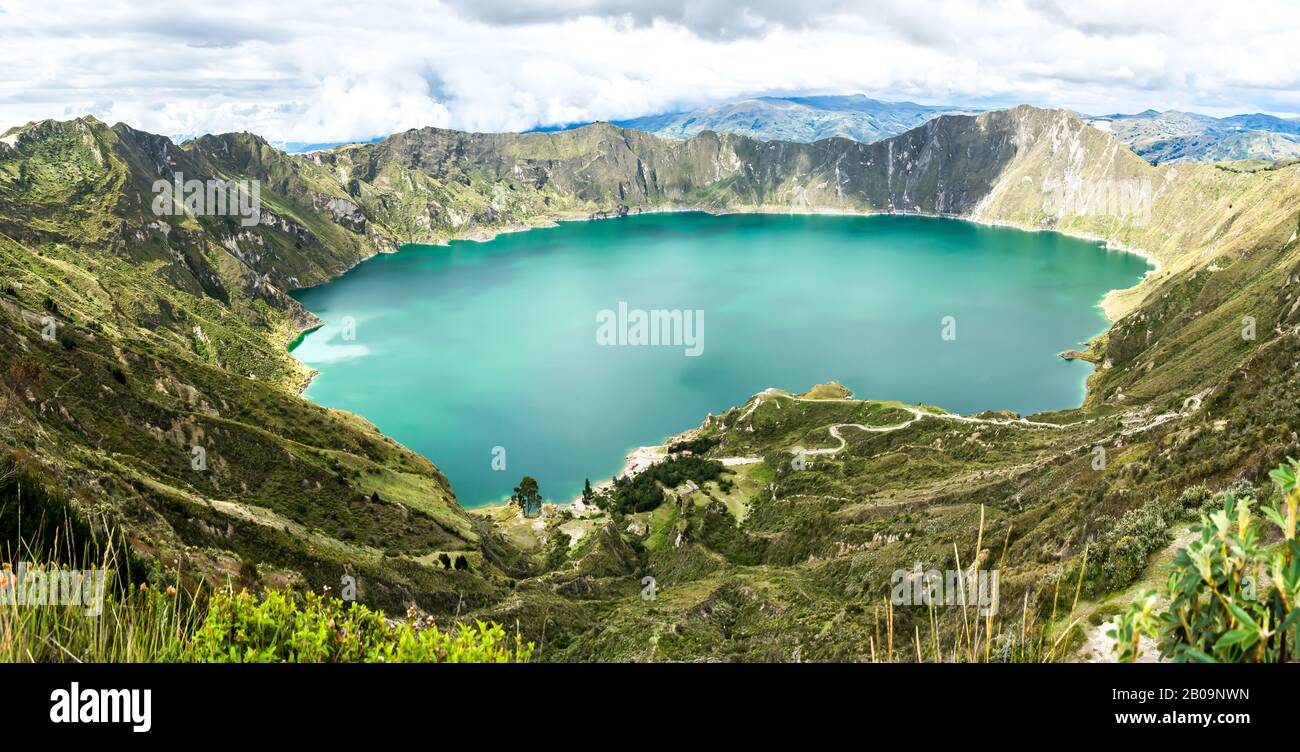 Lago di quilotoa immagini e fotografie stock ad alta risoluzione - Alamy