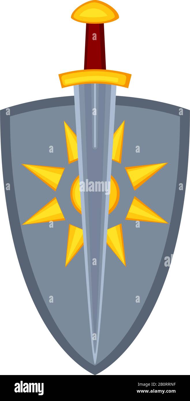 Carta della spada Immagini Vettoriali Stock - Alamy