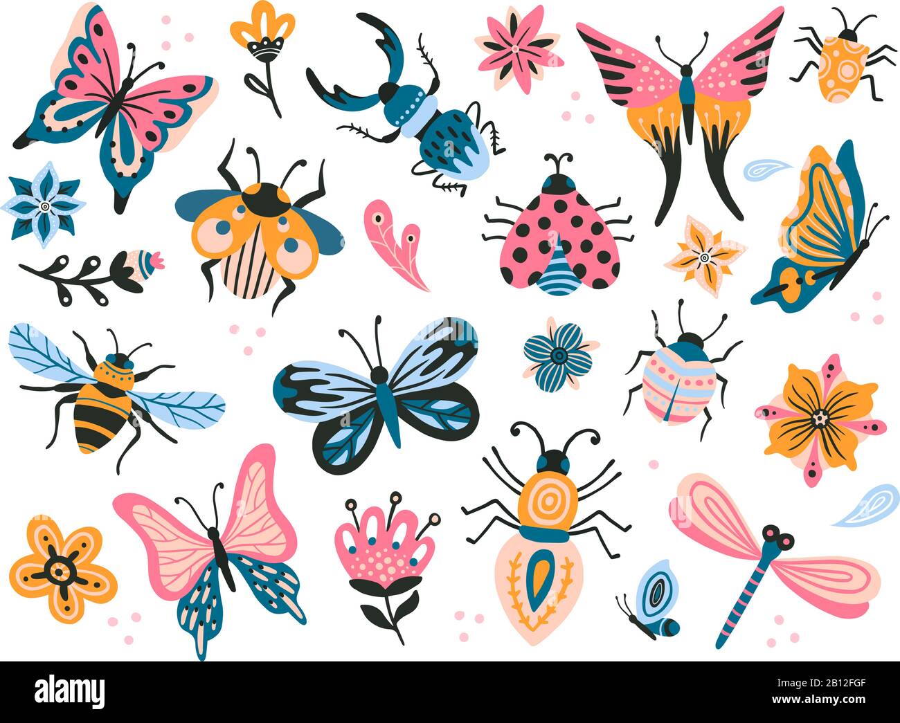 Disegno degli insetti immagini e fotografie stock ad alta risoluzione ...