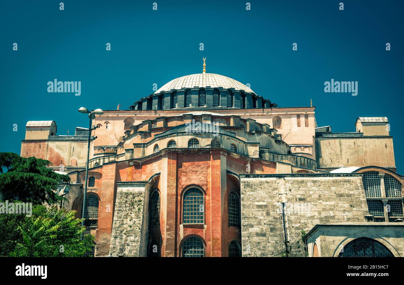 Santa Sofia A Istanbul, Turchia. La Basilica di Santa Sofia è il più ...