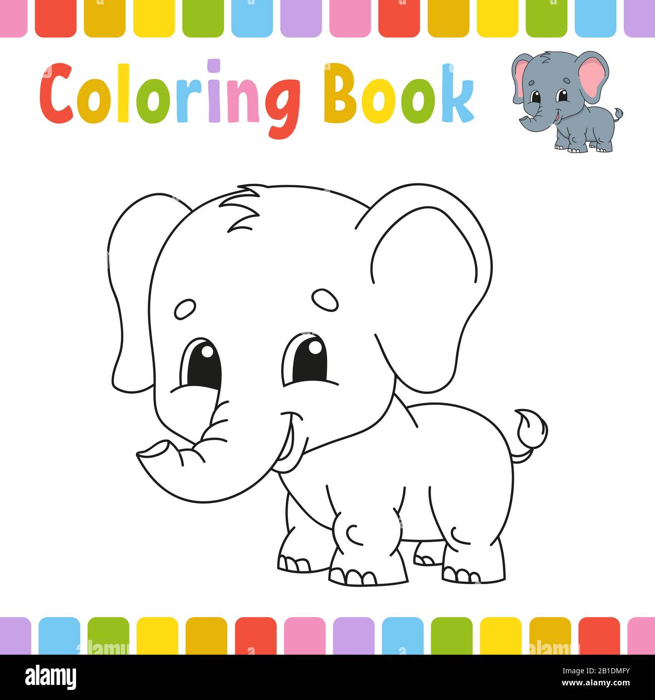 E pagine da colorare in età prescolare immagini e fotografie stock ad ...
