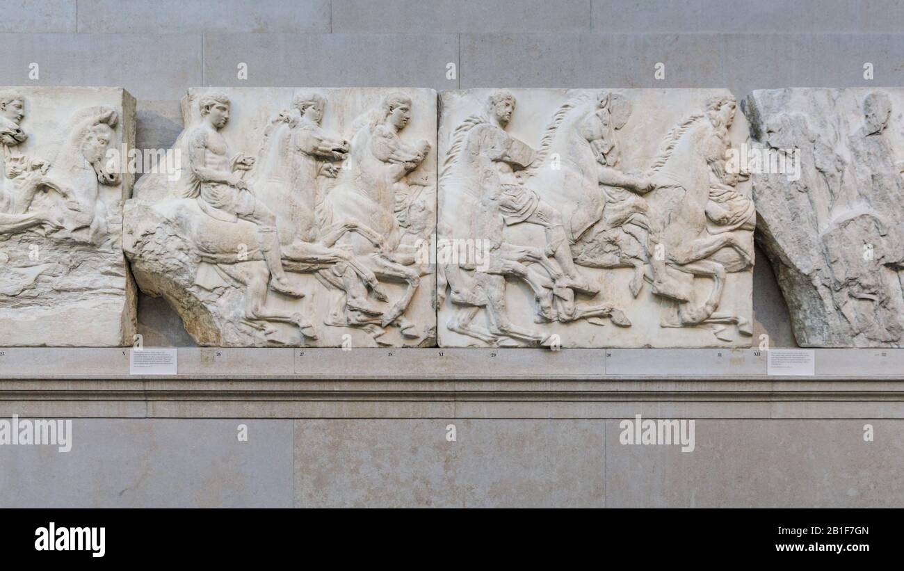 Partenone fregio british museum immagini e fotografie stock ad alta ...
