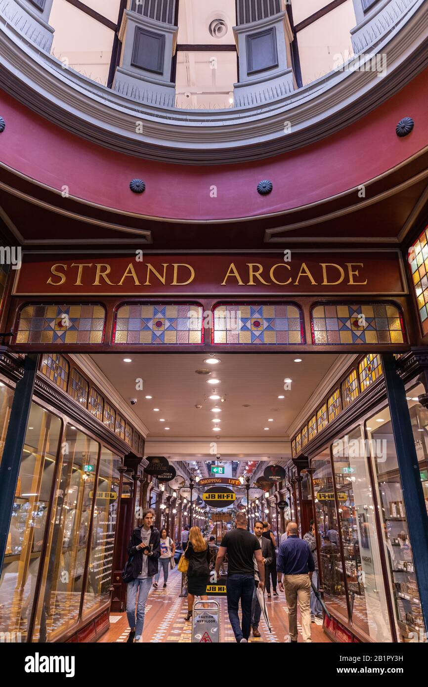 Strand arcade sydney immagini e fotografie stock ad alta risoluzione ...
