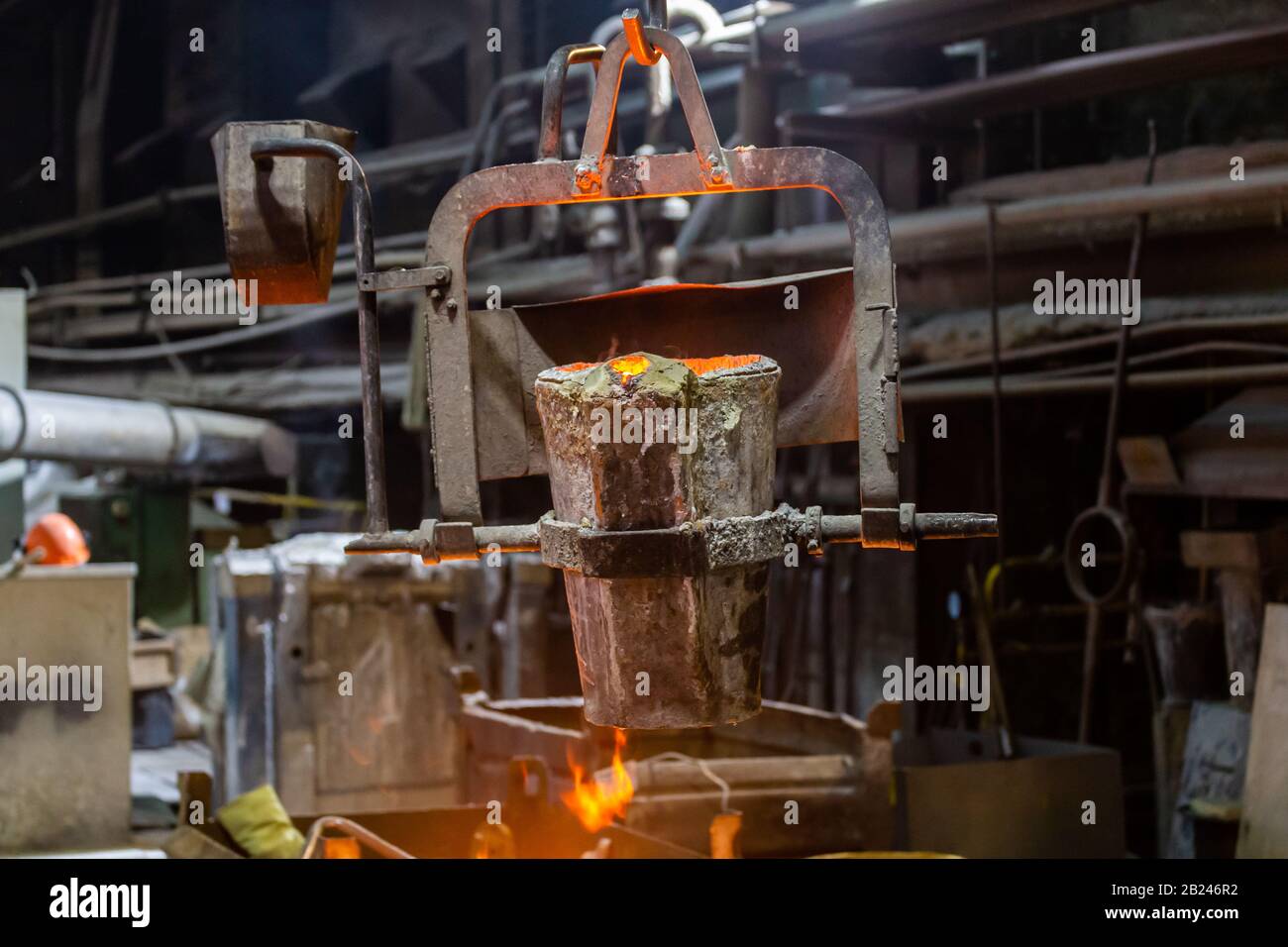 Forno per metallurgia siviera immagini e fotografie stock ad alta ...