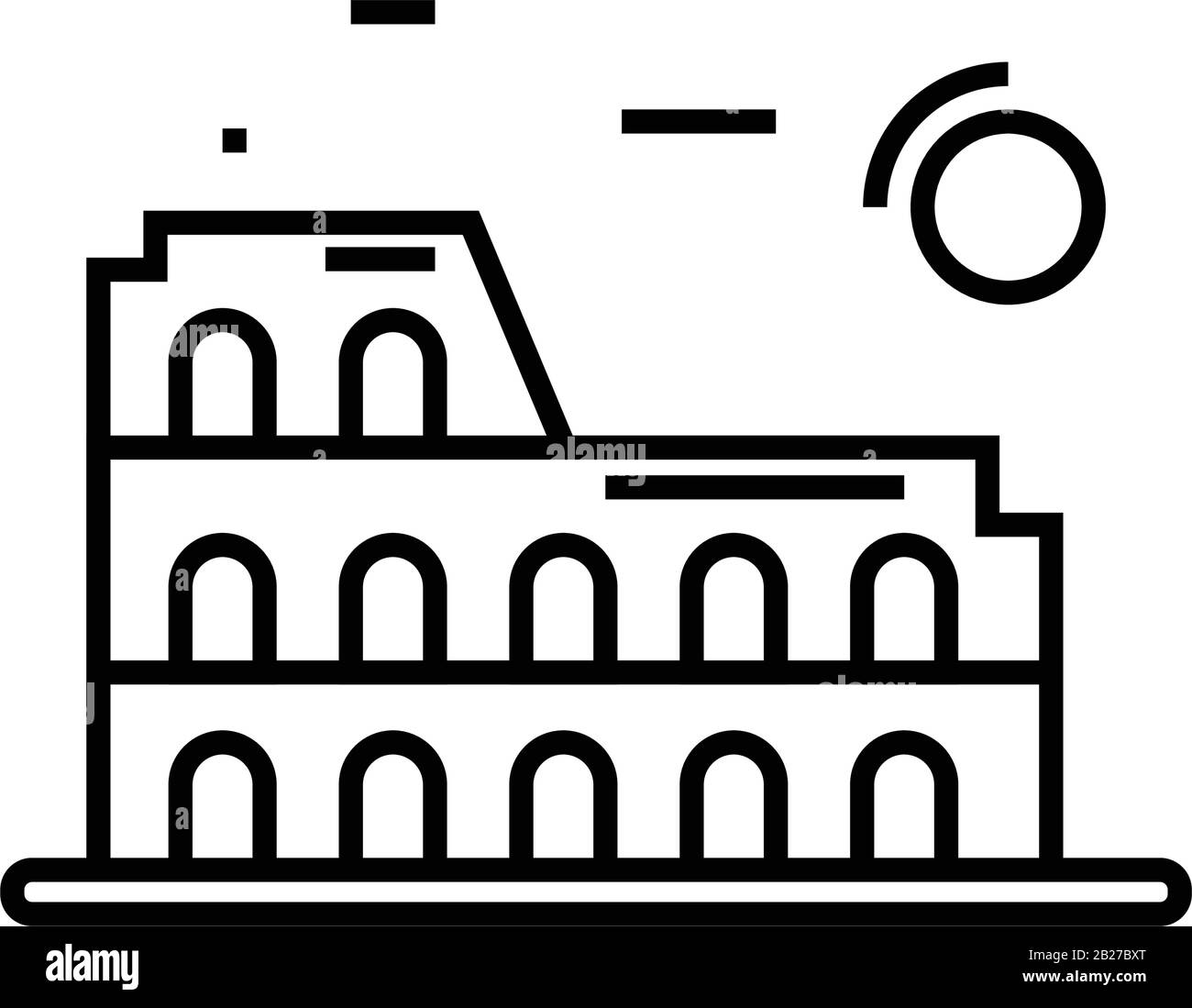 Colosseo di roma disegno Immagini senza sfondo e Foto Stock ritagliate ...