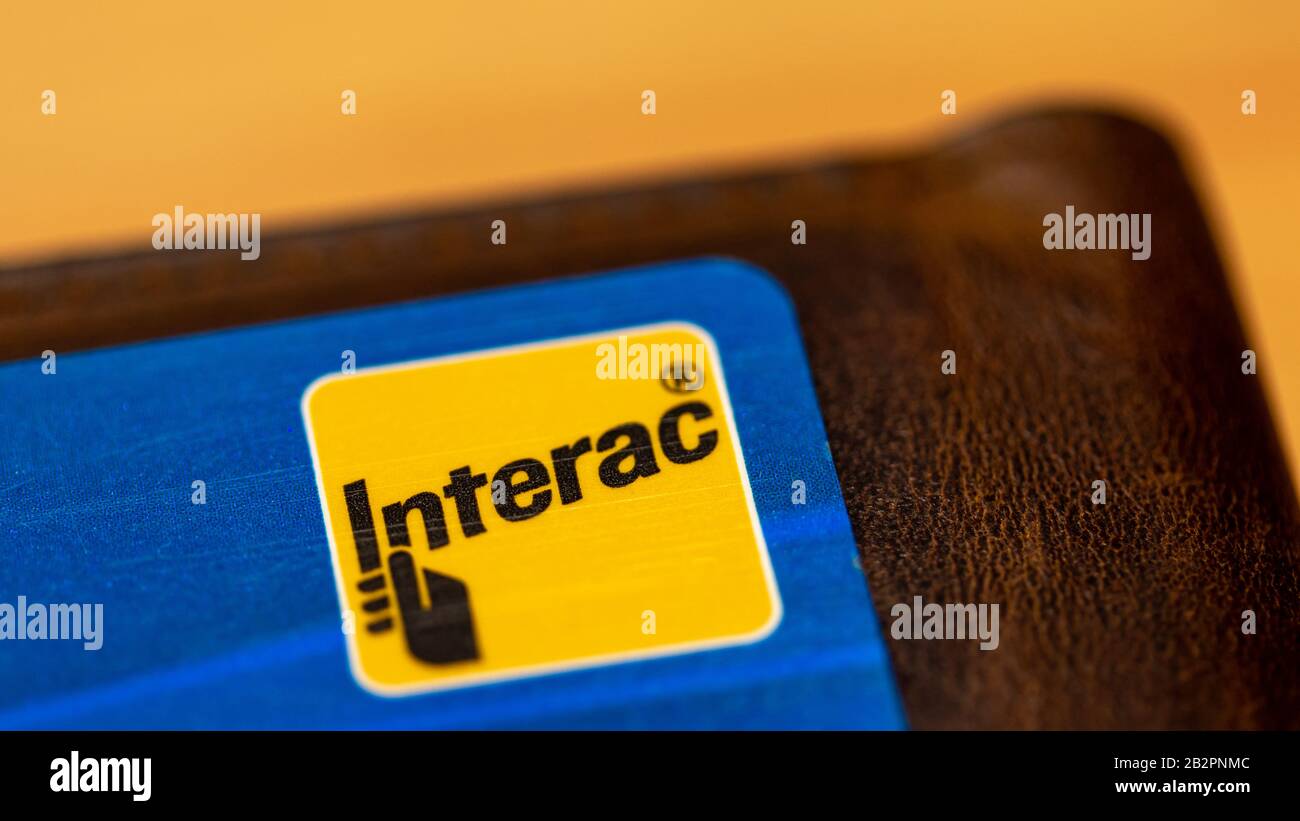 Carta interac immagini e fotografie stock ad alta risoluzione - Alamy