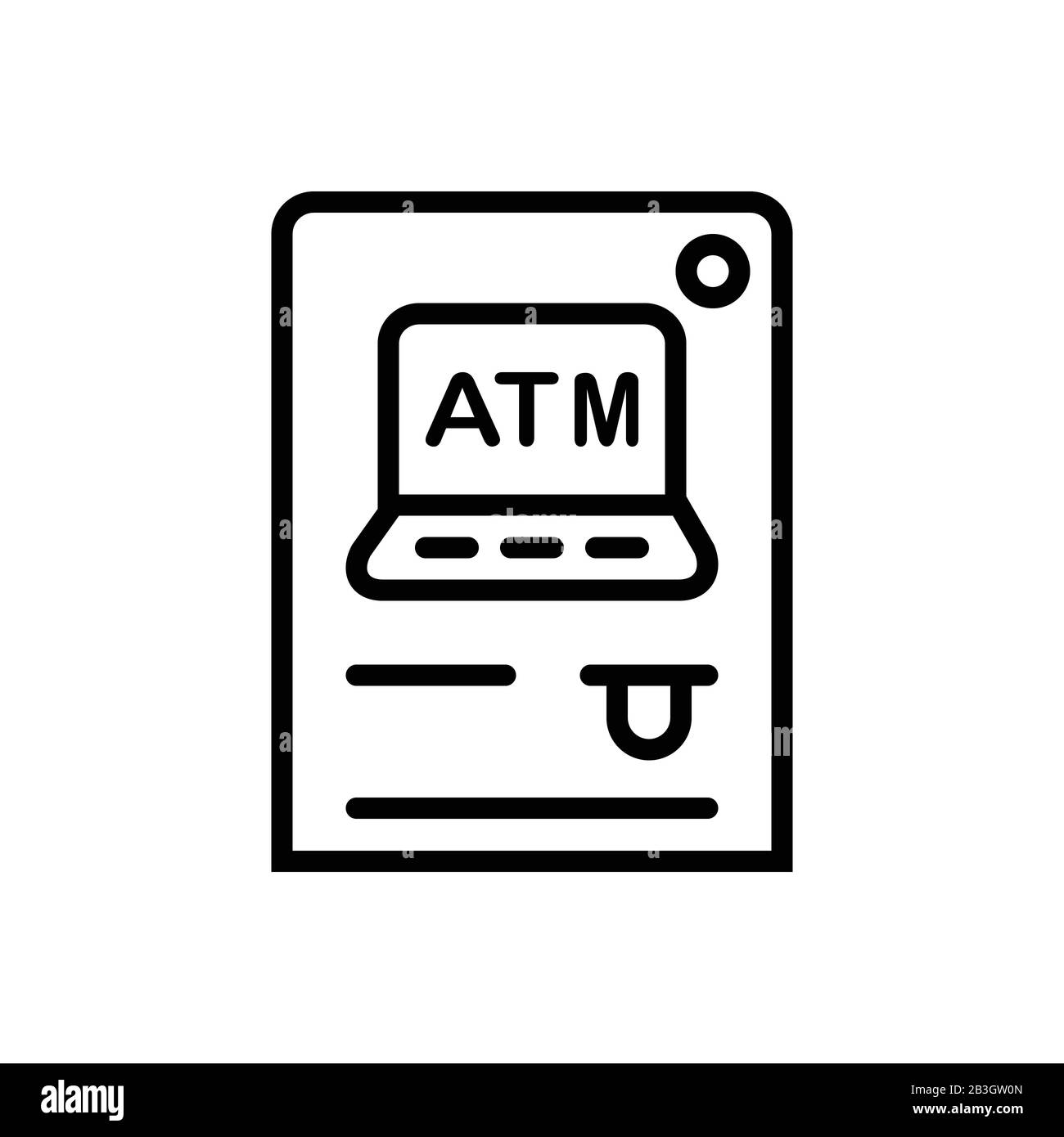 Atm icon immagini e fotografie stock ad alta risoluzione - Alamy