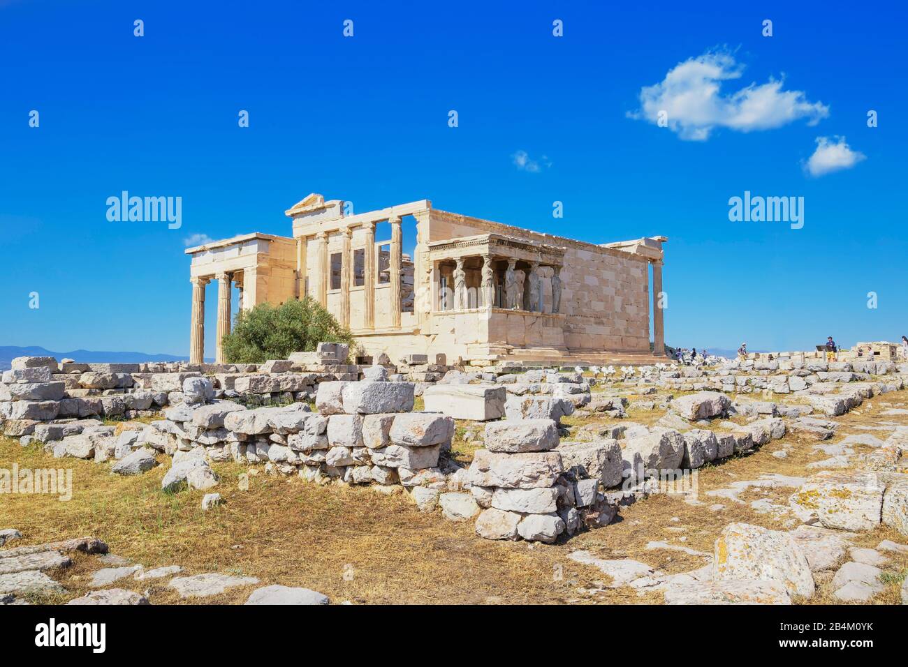 Statue dei cariatidi collina dell'acropoli immagini e fotografie stock ...